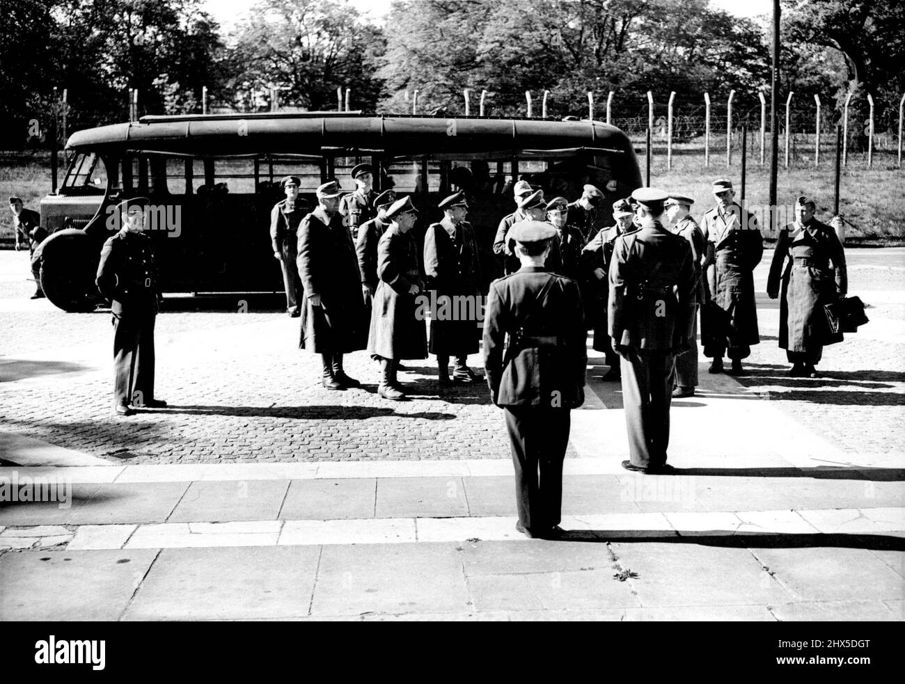 General Von Arnim and other high ranking German officers who ...