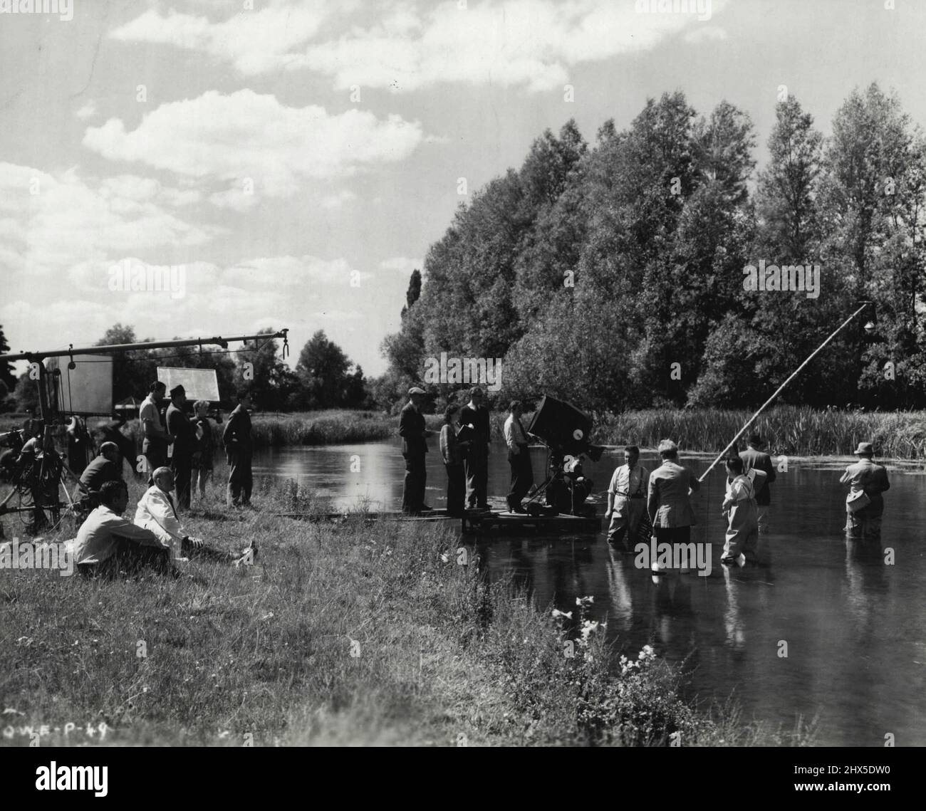 Behind the Scenes of the Associated British Picture "Quiet Week-End ...