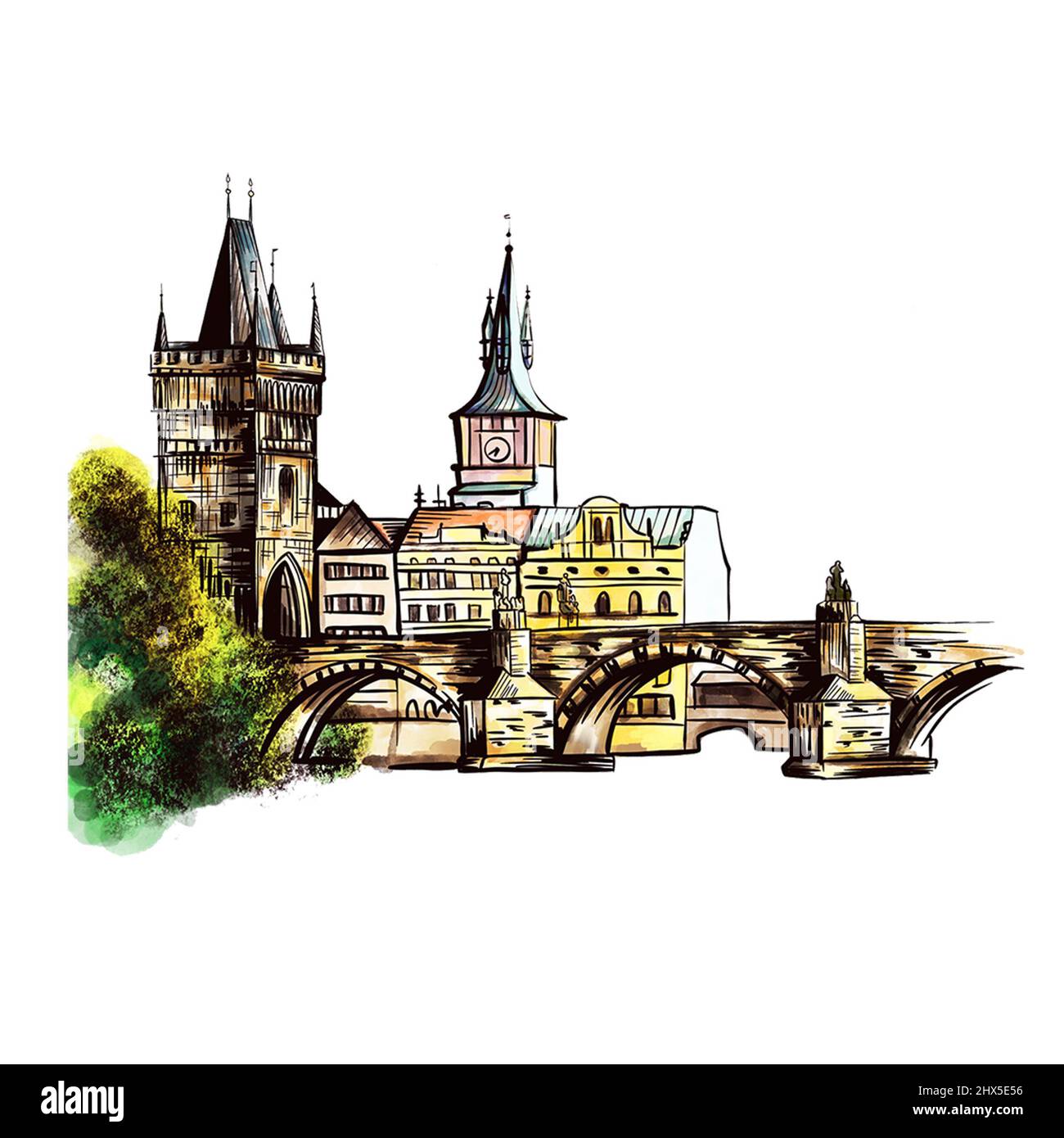 Vintage tower bridge Cut Out Stock Images & Pictures - Alamy
