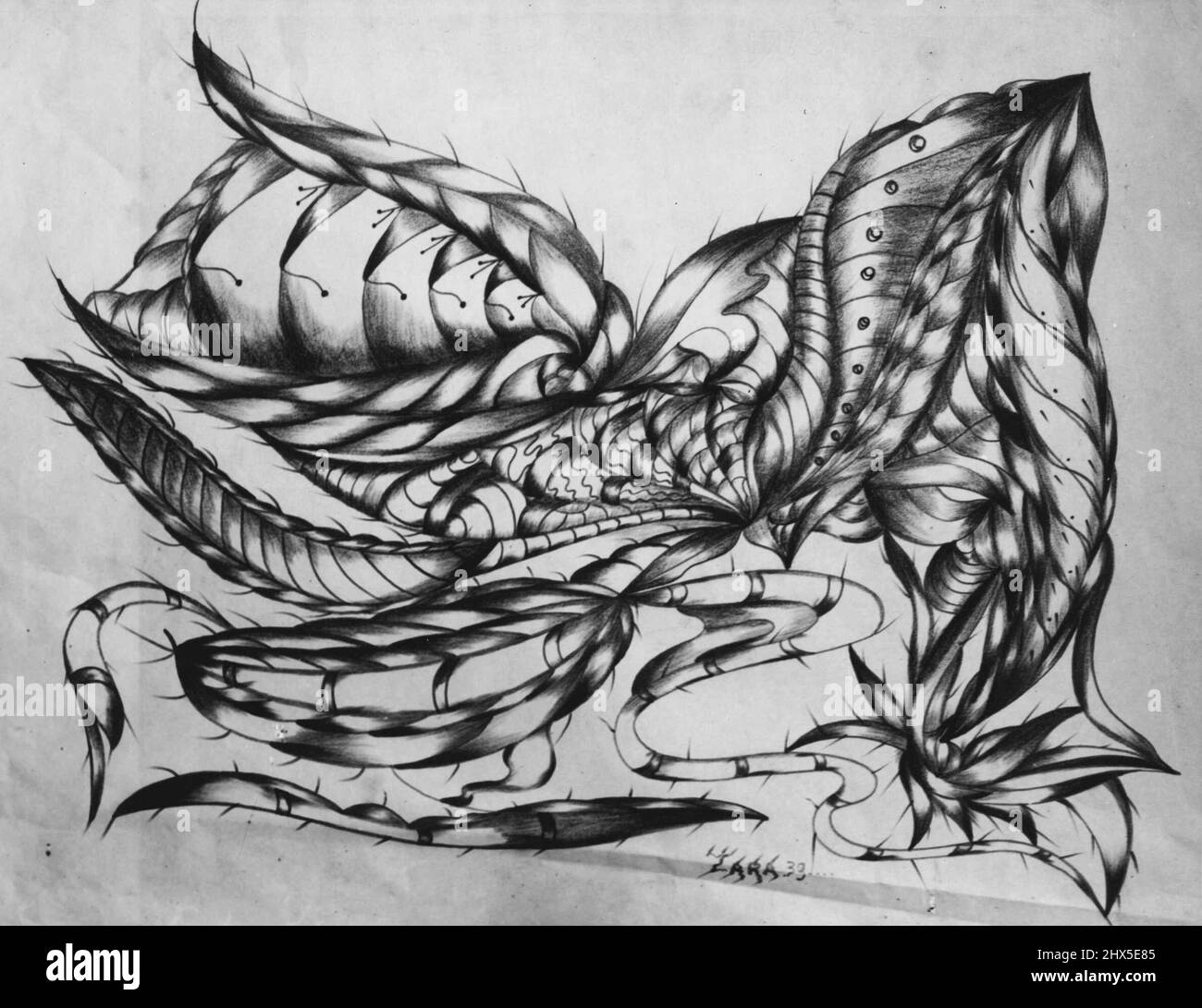 Surrealist drawing hi-res stock photography and images - Alamy