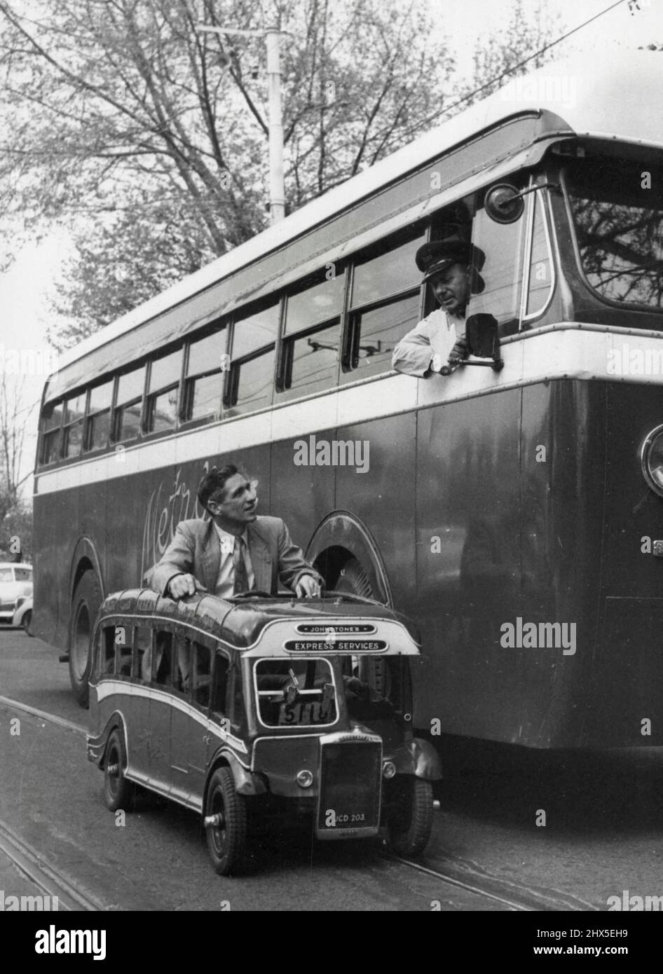 What's More It Goes - Bit of a Jolt for the big bus driver-Charlie Heal ...