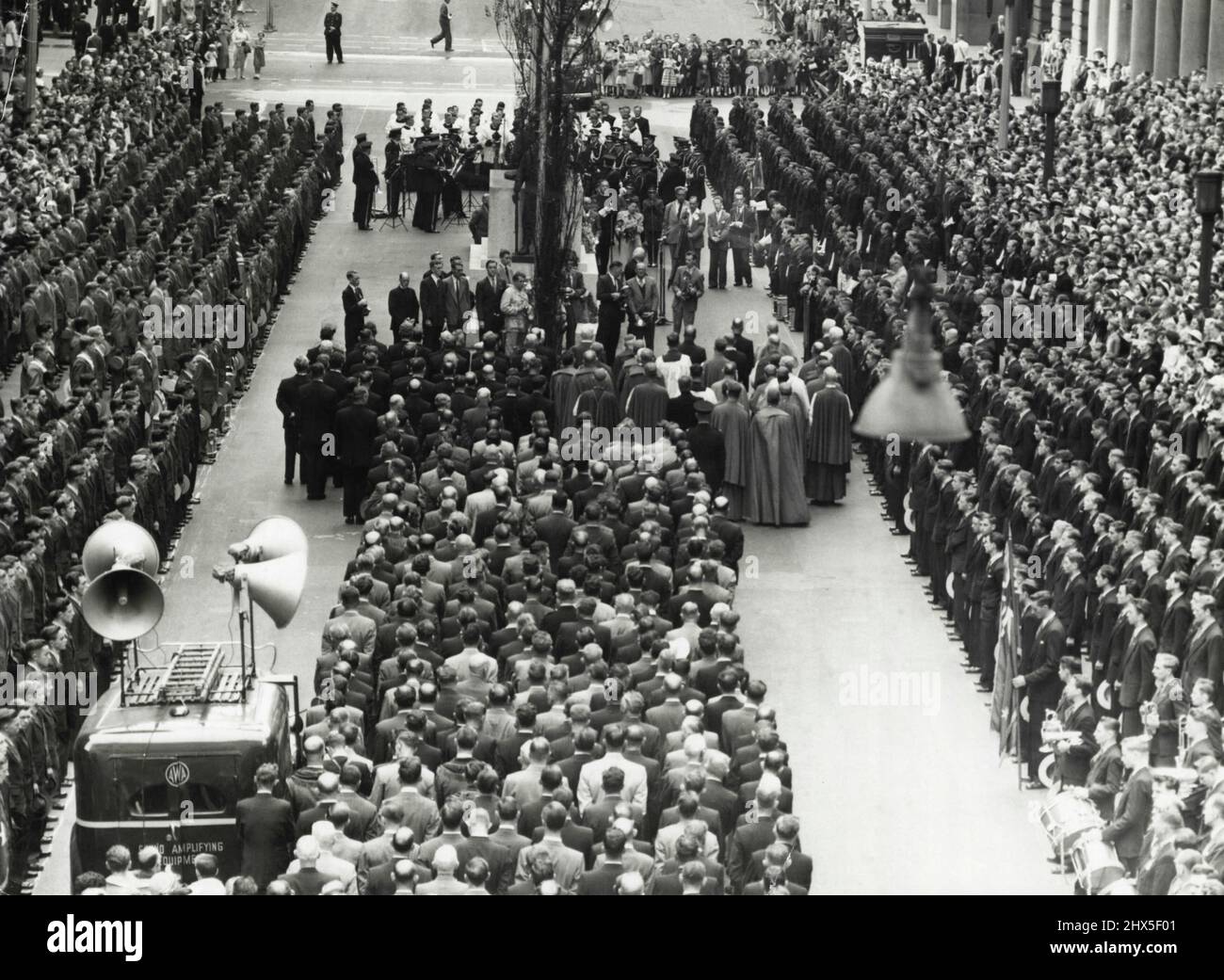 Eucharistic Congress - Sydney 1953 - Religion. April 20, 1953 Stock ...