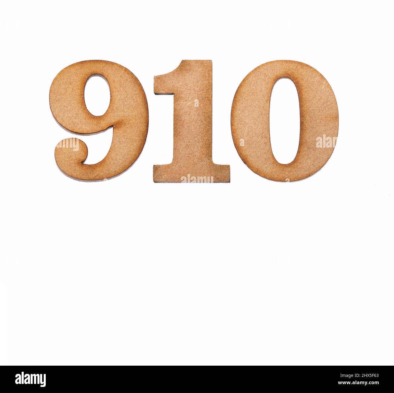 Number 910 hi-res stock photography and images - Alamy