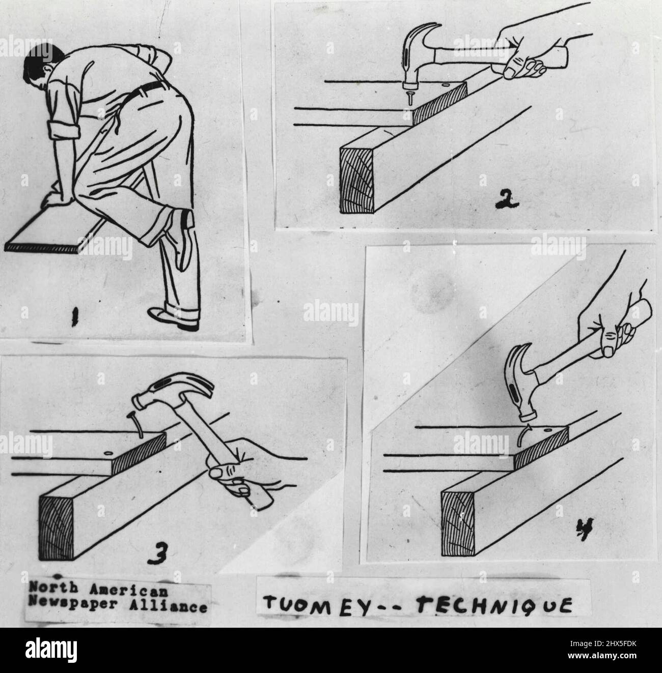 Carpenters. July 27, 1949 Stock Photo - Alamy