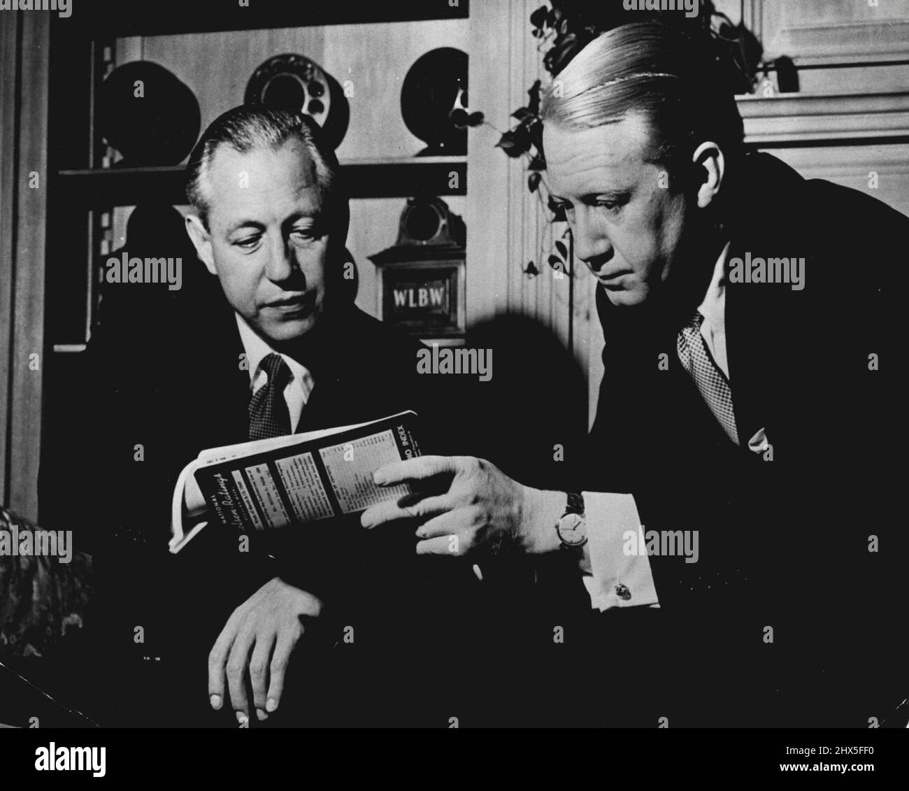 William S. Paley with his 100,000 ***** a year present French Stanton ...