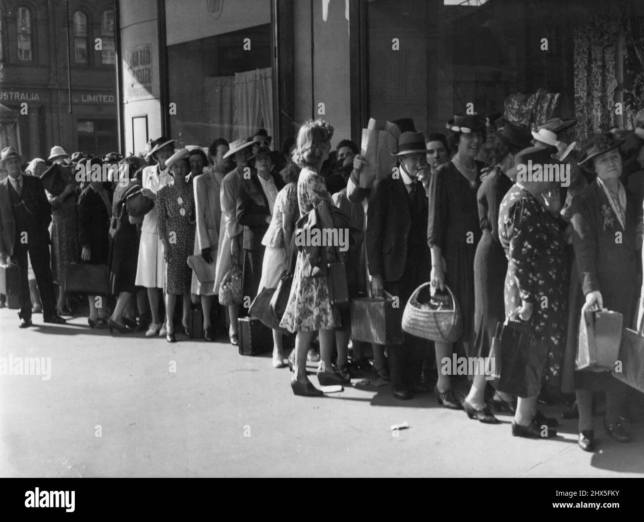 Many people wanted for hours yesterday outside a City shop in the hope ...
