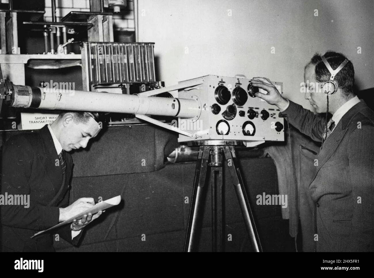 Radio (Early) - Radio. January 1, 1938 Stock Photo - Alamy