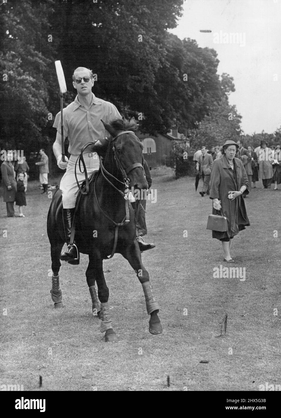 Royalty prince philip polo park hi-res stock photography and images - Alamy