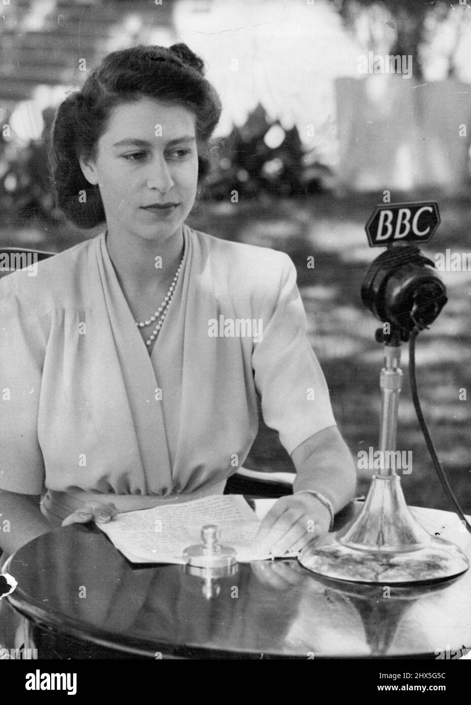 Queen elizabeth ii 21st birthday speech hi-res stock photography and ...