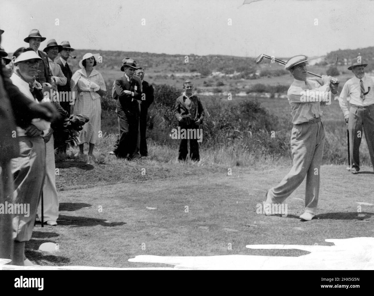 Harry Cooper U.S.A at night, international golf U.S.A. November 12 ...