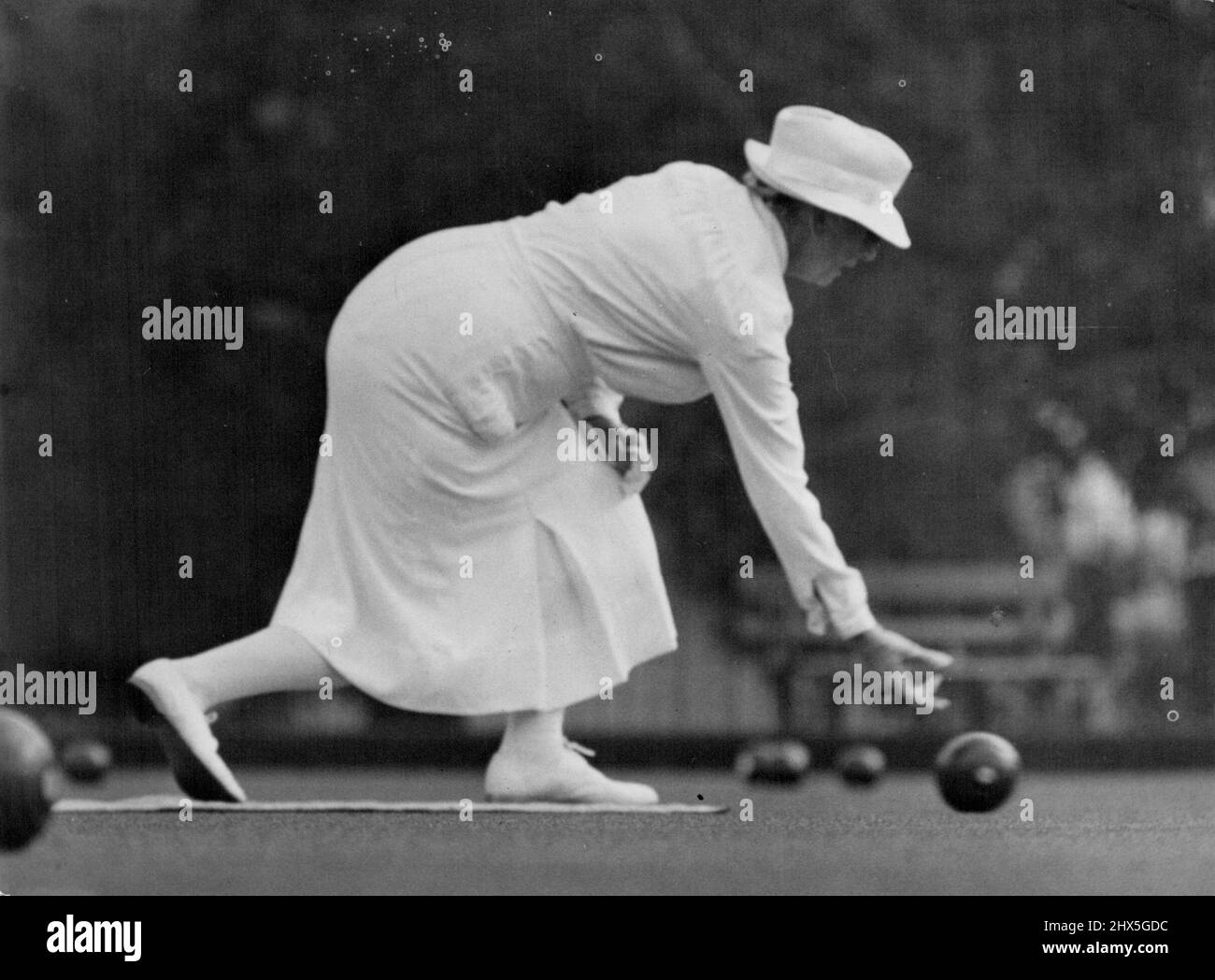 Mrs. J. Edgar ***** at V P Rank Century heak. June 26, 1939 Stock Photo ...