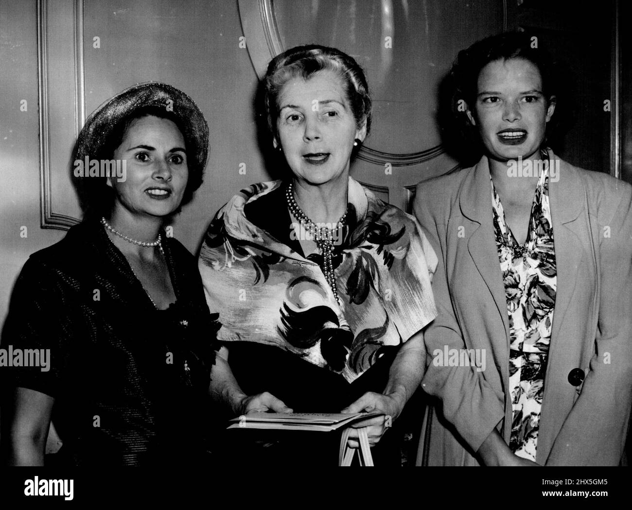 Mrs. Norman Jenkyn, Lady Plowman ***** Miss Jennifer Yeo (Pictured ...