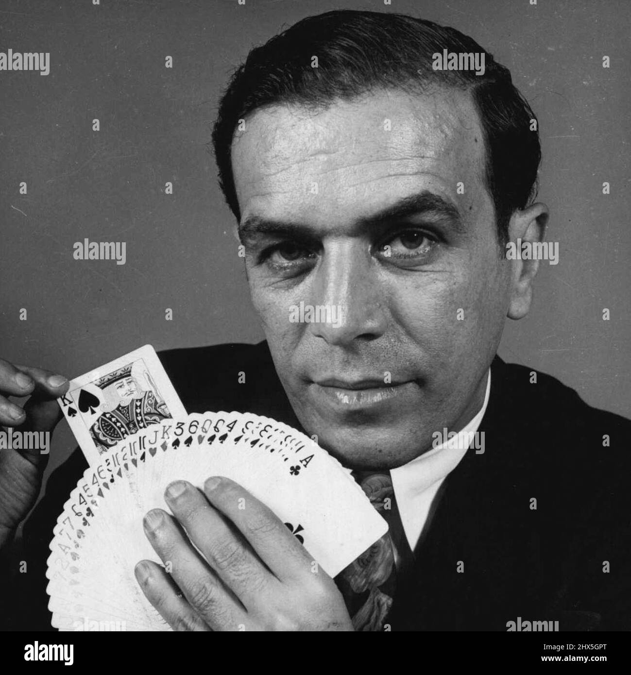 Vintage playing cards spades Black and White Stock Photos & Images - Alamy