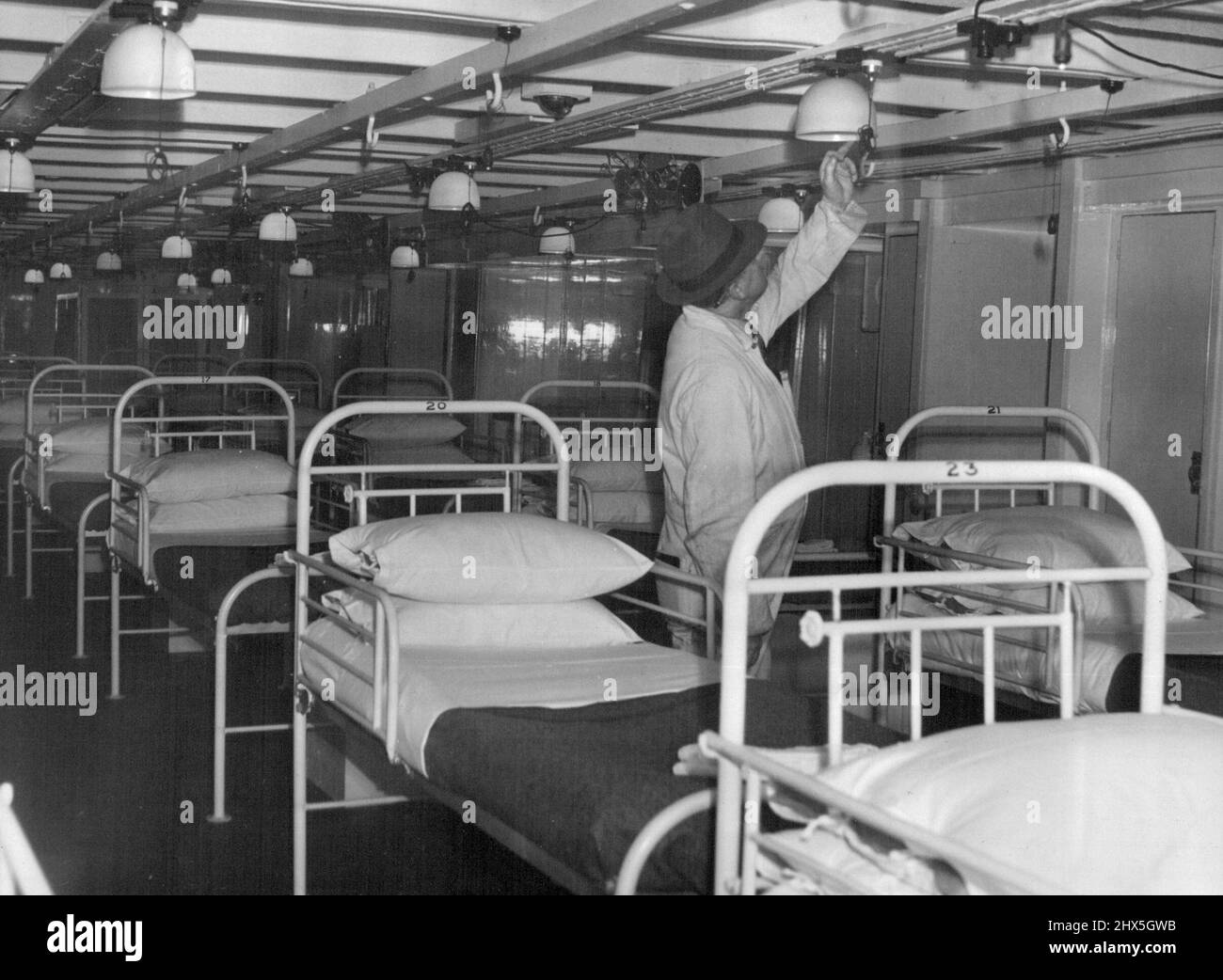 Airy Wards -- Once cabins, this space has now been converted into a ...
