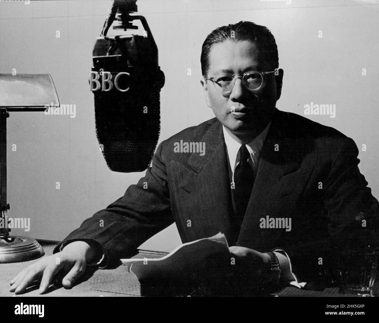 Dr. T. V. Soong, Minister for Foreign Affairs in the Chinese Government ...