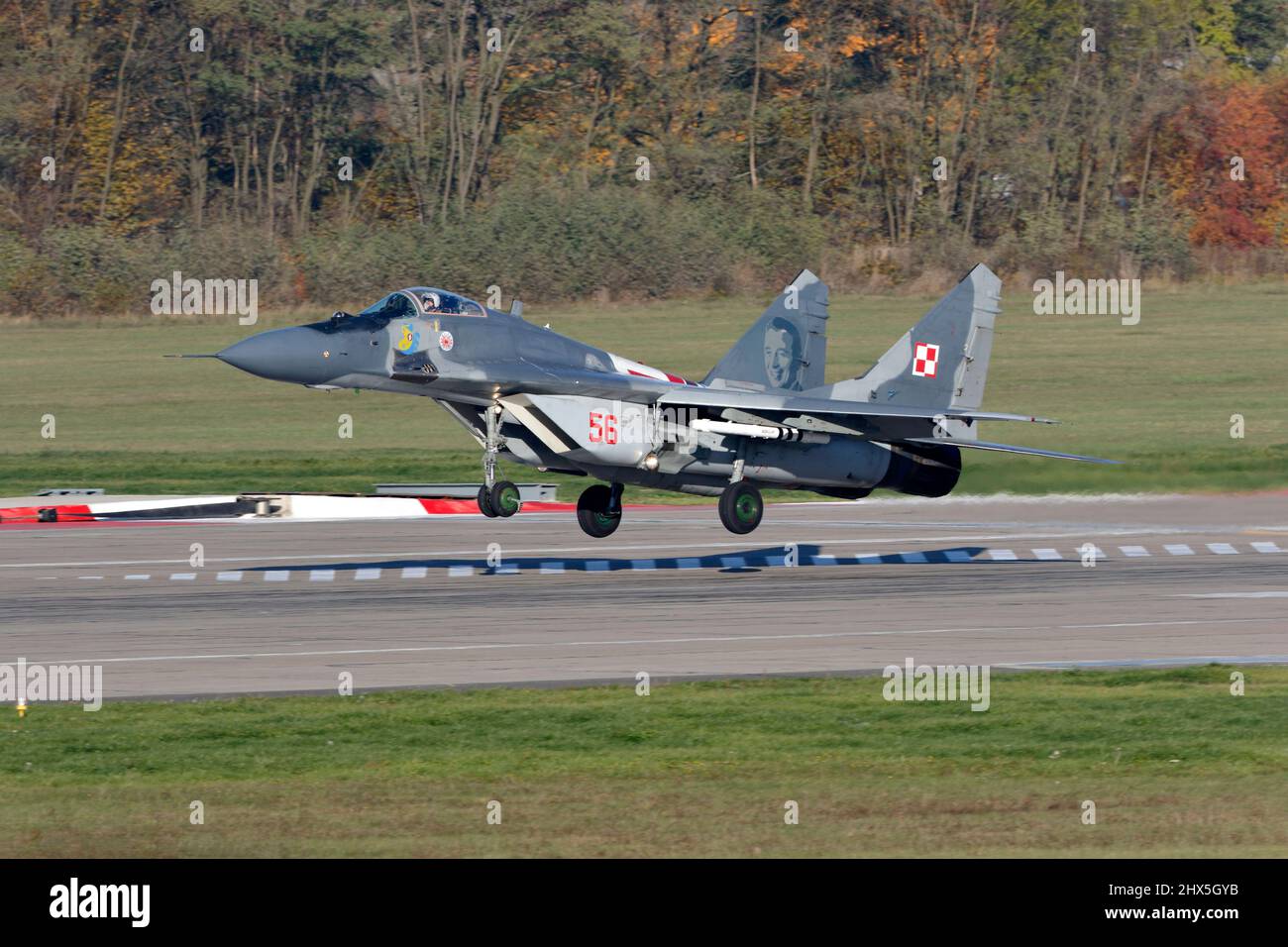 Polish Air Force Mikoyan Gurevich Mig 29A Fulcrum Stock Photo - Alamy