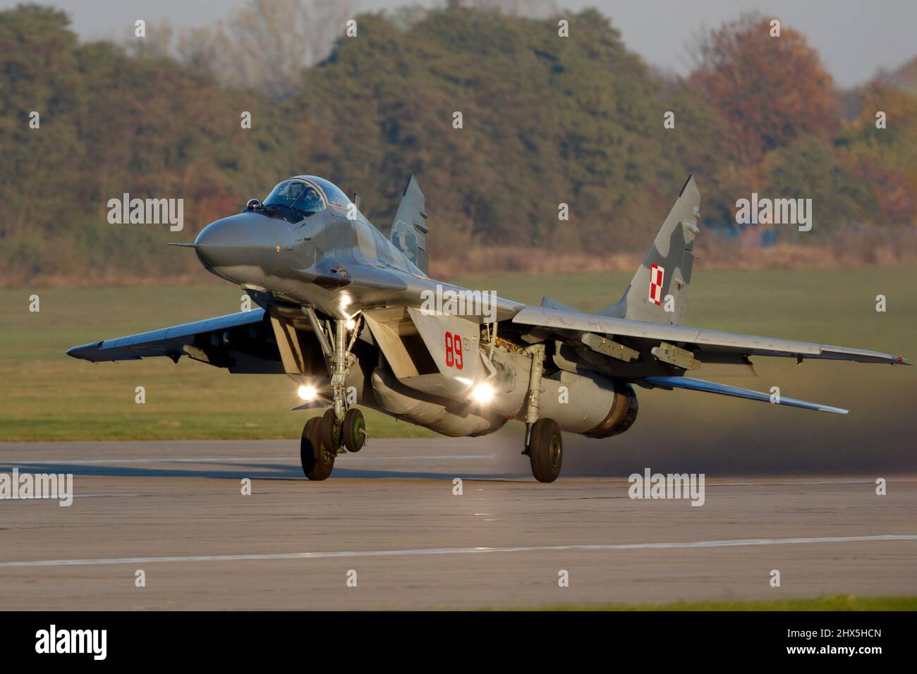 Polish Air Force Mikoyan Gurevich Mig 29A Fulcrum Stock Photo - Alamy