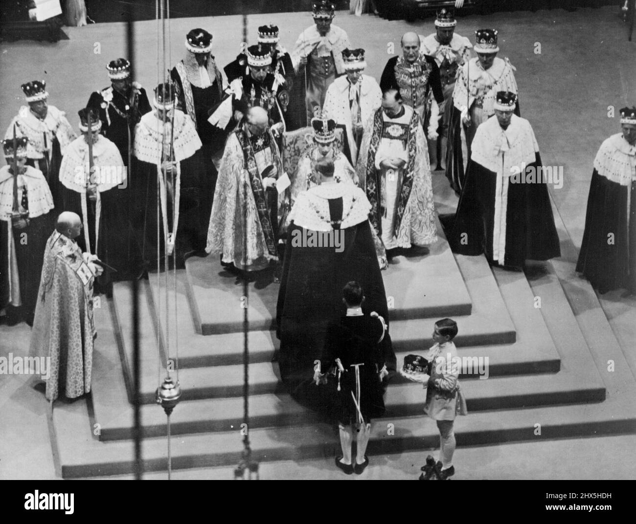 The Homage Ceremony -- The Homage Ceremony, showing the Duke of ...