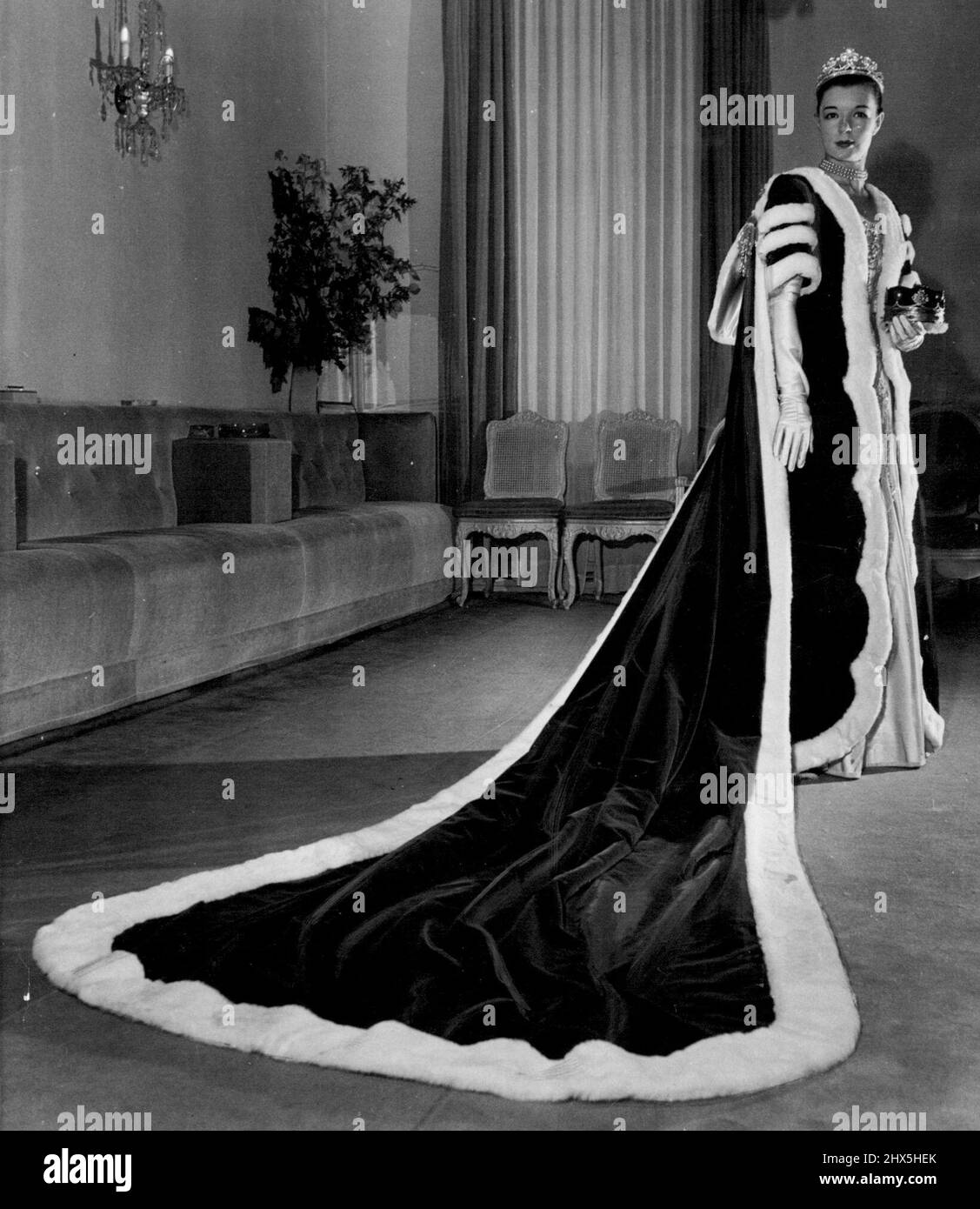 This is how a marchioness will look on Coronation Day. Resplendent! Her ...