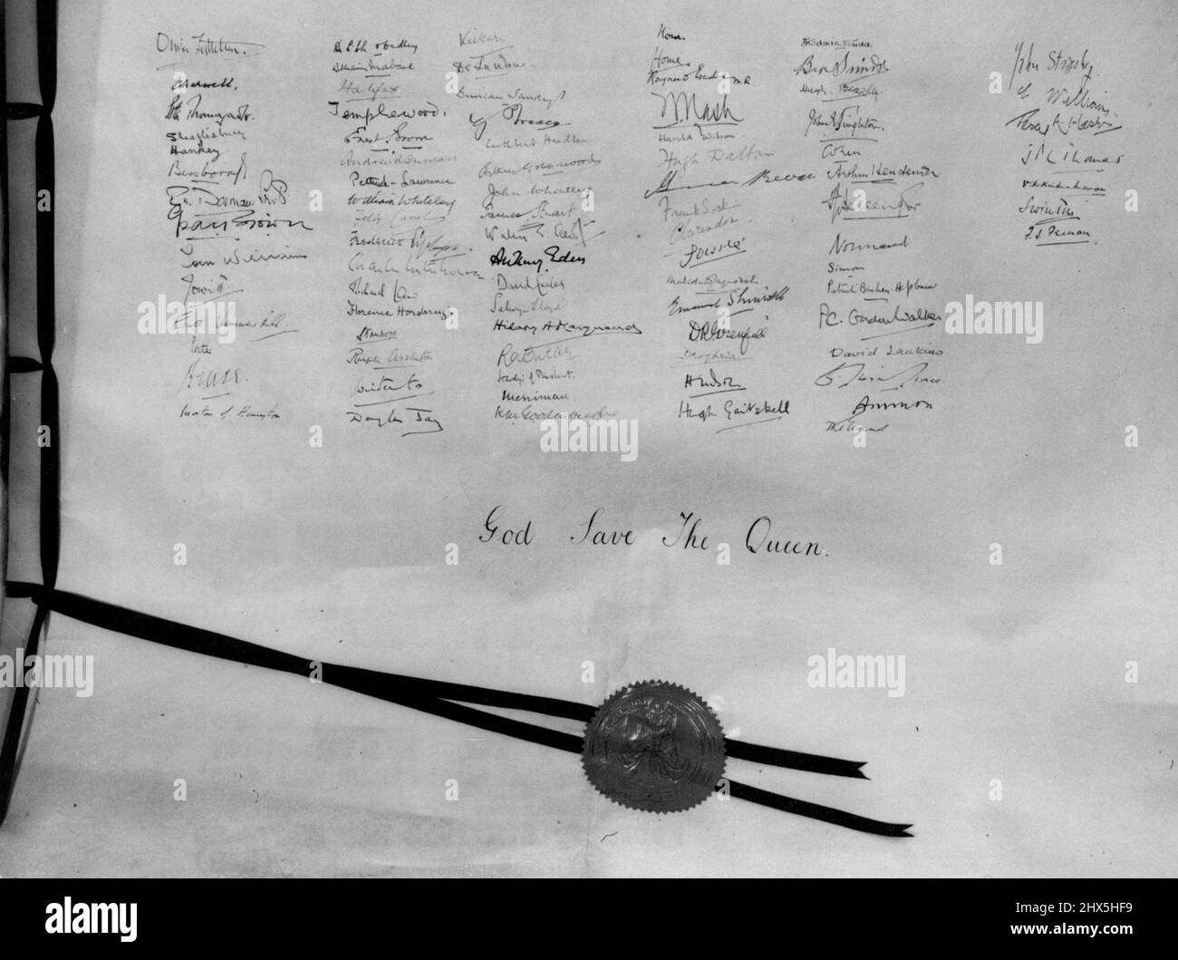 Proclamation - The Actual Document. Shown here is the second - and ...