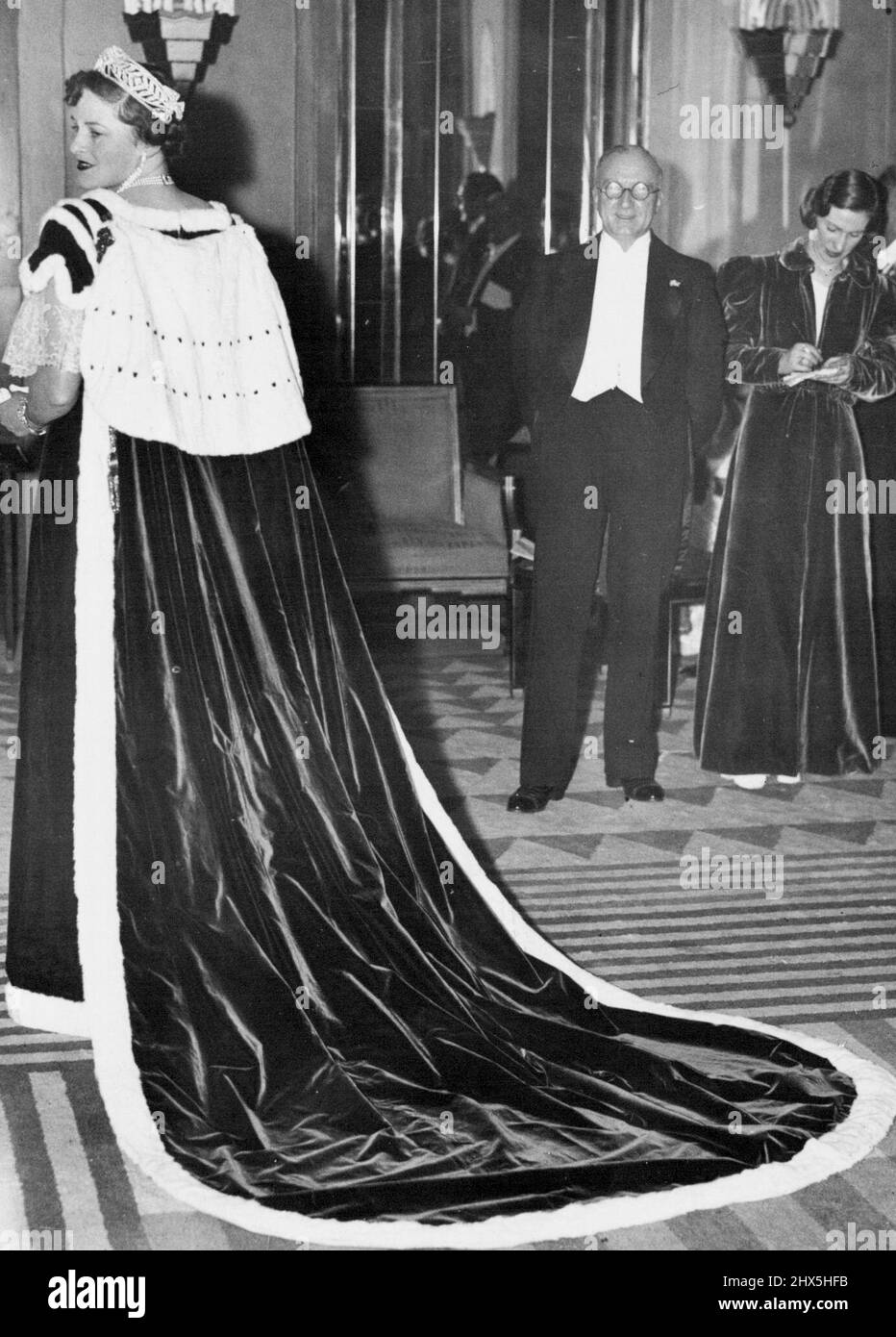 Coronation Robe -- London is coronation-minded and his coronation robe ...