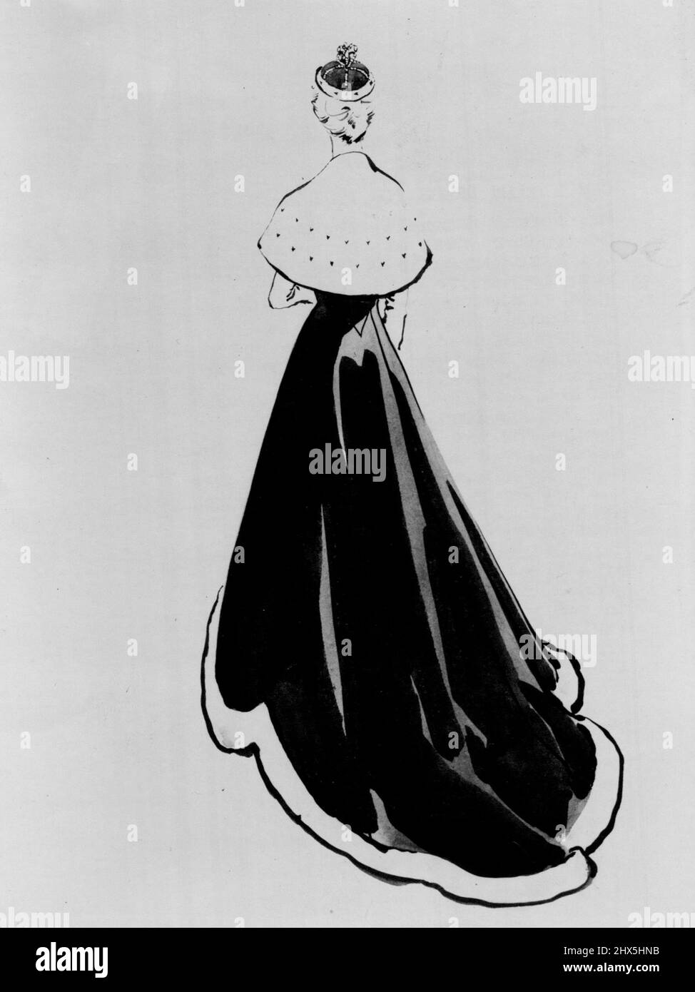 Royal robe ermine hi-res stock photography and images - Alamy