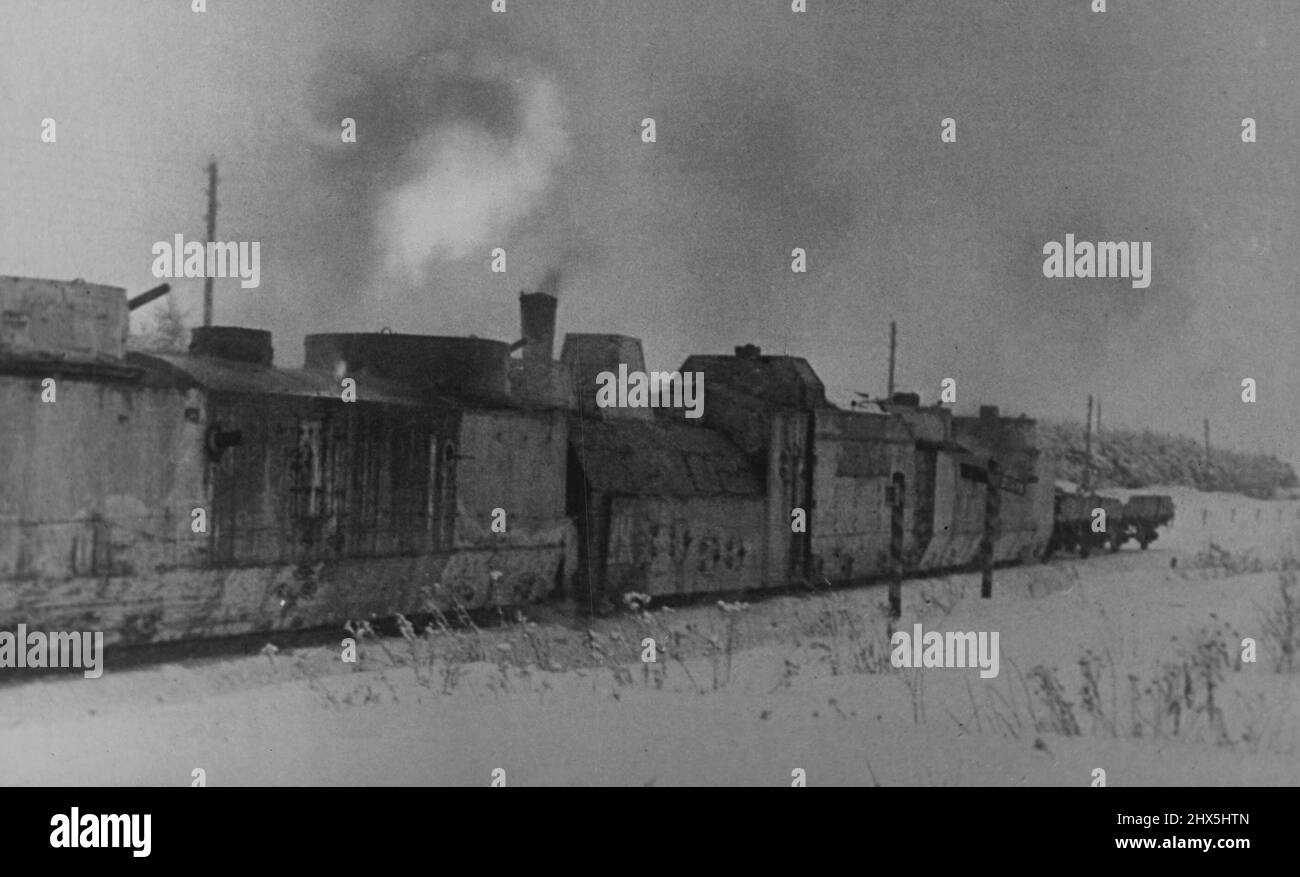 Soviet Armoured Train -- As Armoured train "Tambov Collective Farmer ...