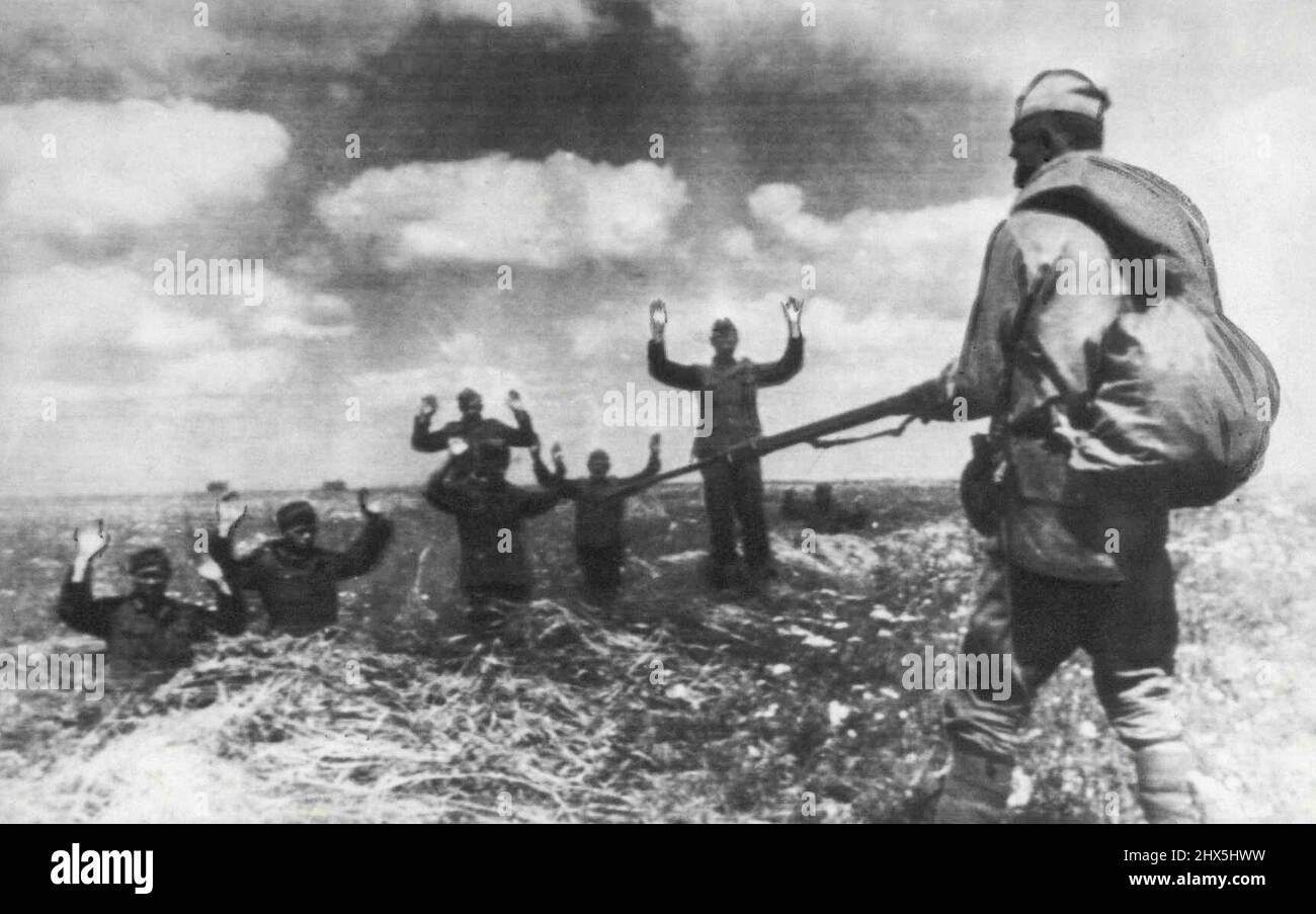 Germans Captured In Don River Area -- Russian sources say this picture ...
