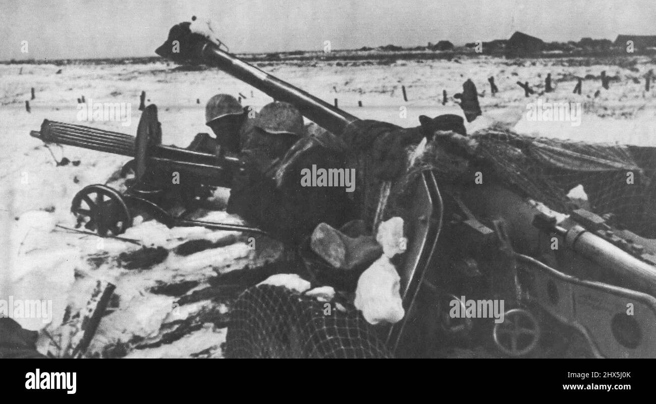 Leningrad front. Corporal Mekhalev (on the right) Crawled up to a ...