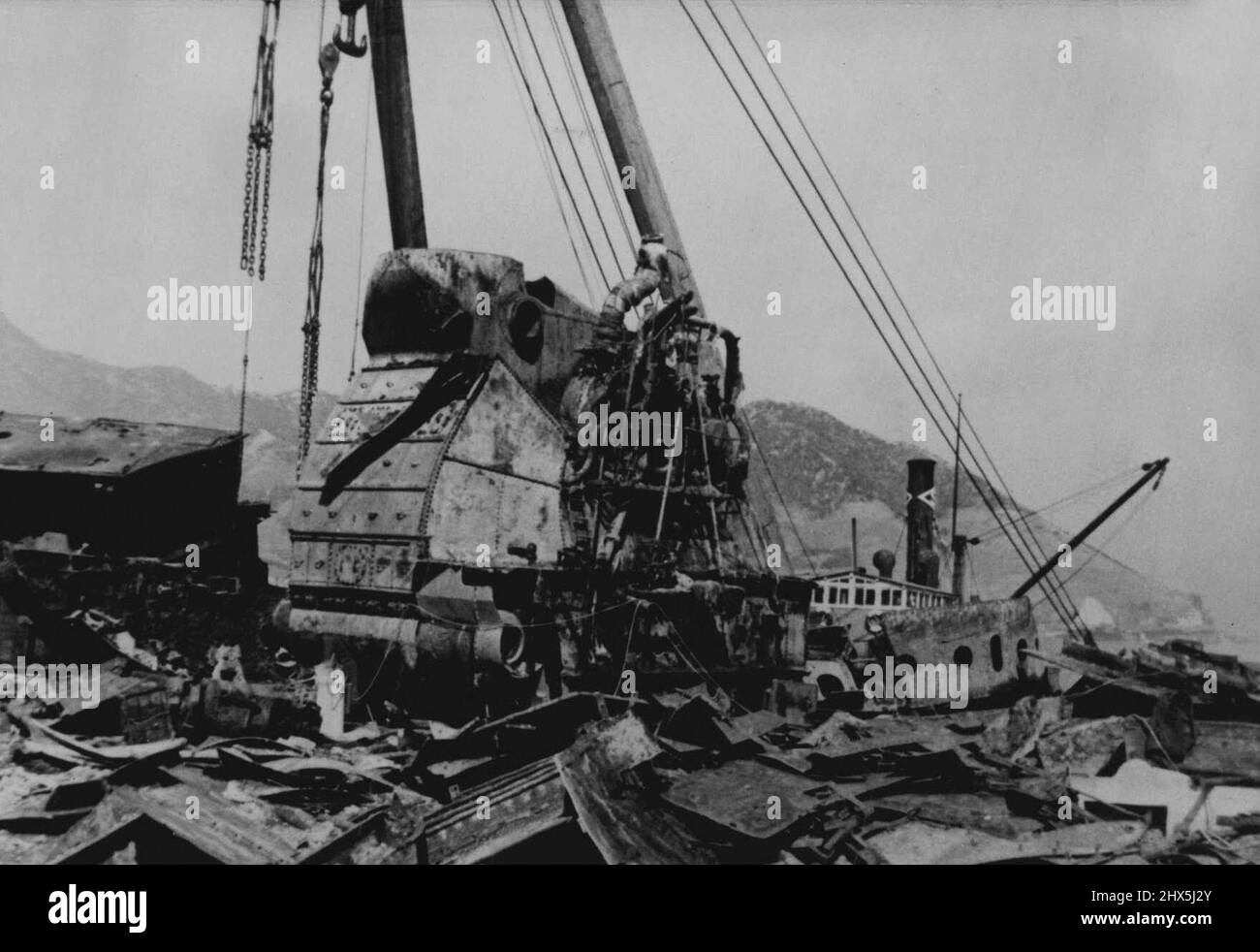 One cut into pieces Black and White Stock Photos & Images - Alamy