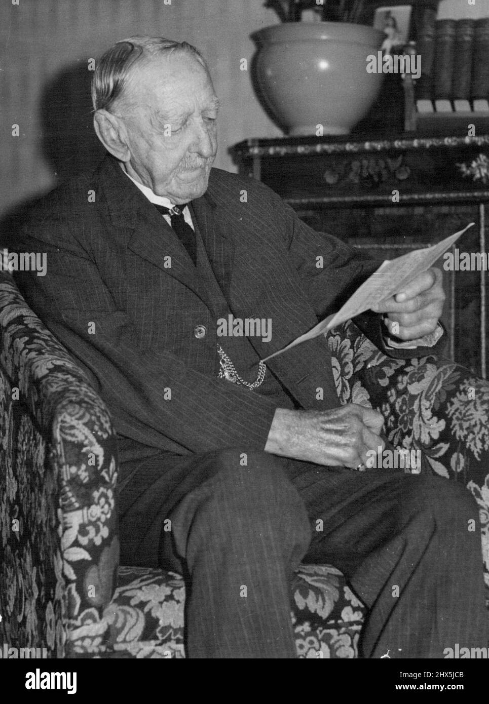 Apt Greeting On 97th Birthday - Today's Picture of Mr. Stuart J. Downs ...