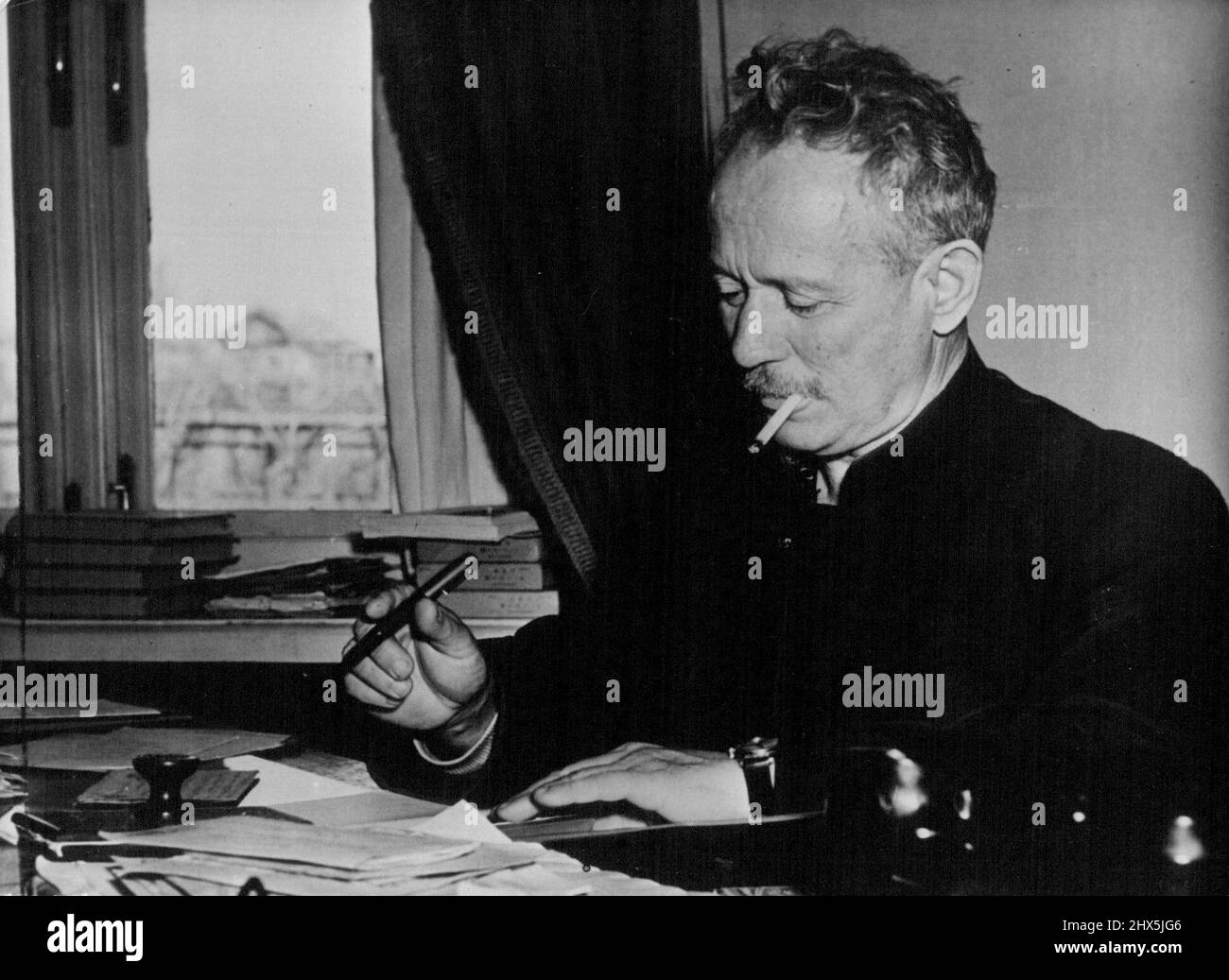 Soviet Personalities: Mikhail Sholokhov. Well known author, he ...