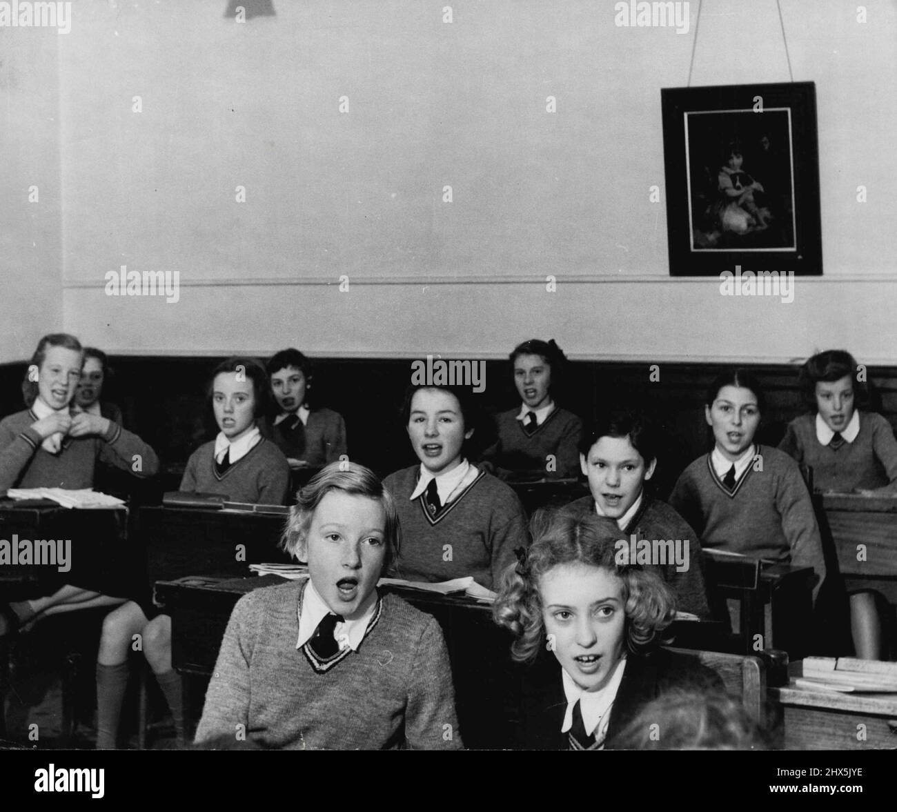 20th century classroom hi-res stock photography and images - Alamy
