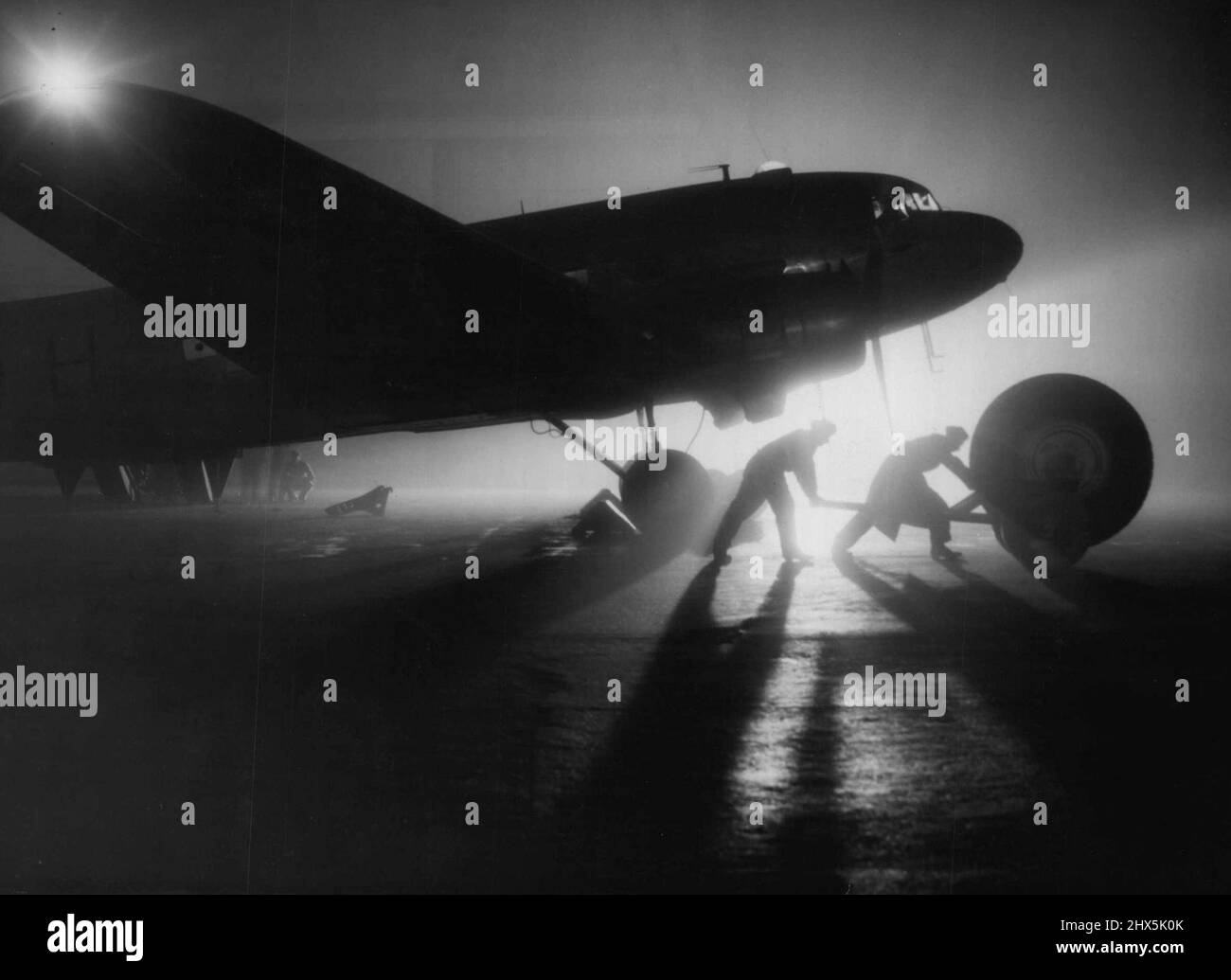 Backing Up The "Air-Lift" -- Honington is busiest at night, when ...