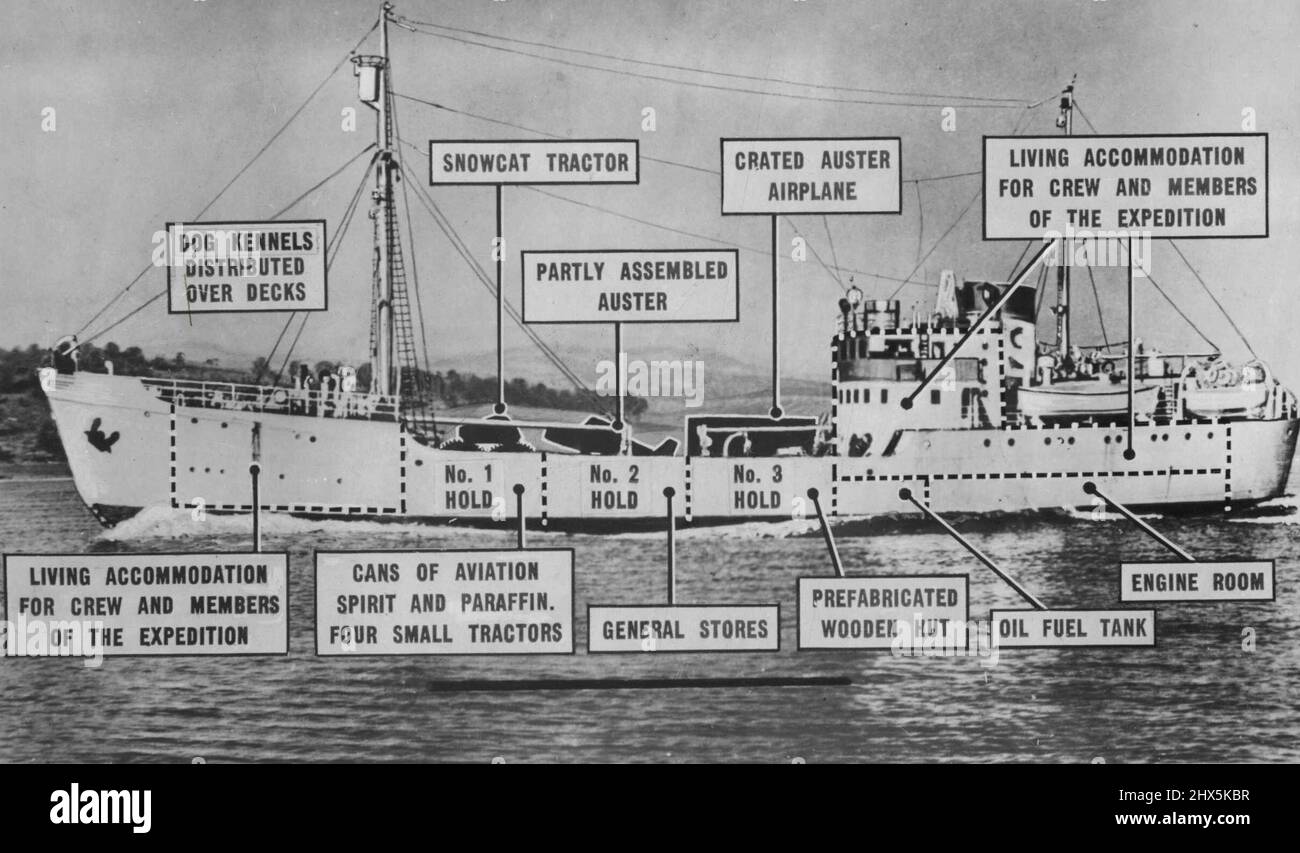 British Antarctic Trek Ship -- This is the 849-ton Canadian Arctic seal ...