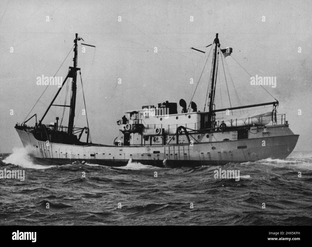 For mass catching of sea food board this: Trawler. June 05, 1949 ...