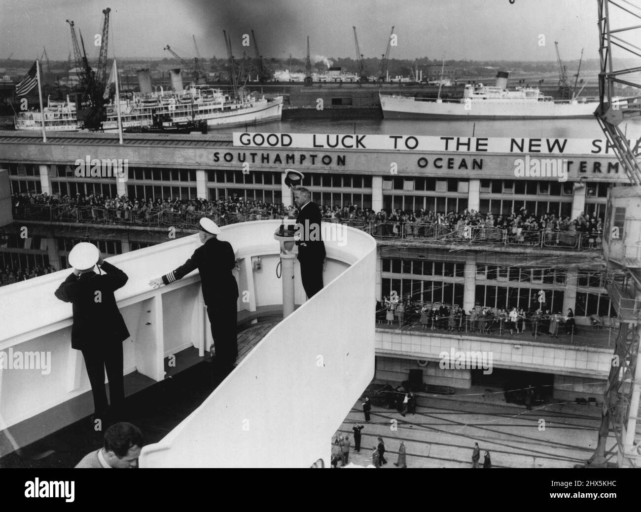 Good luck for ship hi-res stock photography and images - Alamy