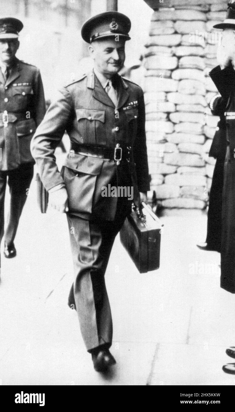 New British Far-Eastern Commander -- Lieut. Gen. Sir Henry Pownall ...