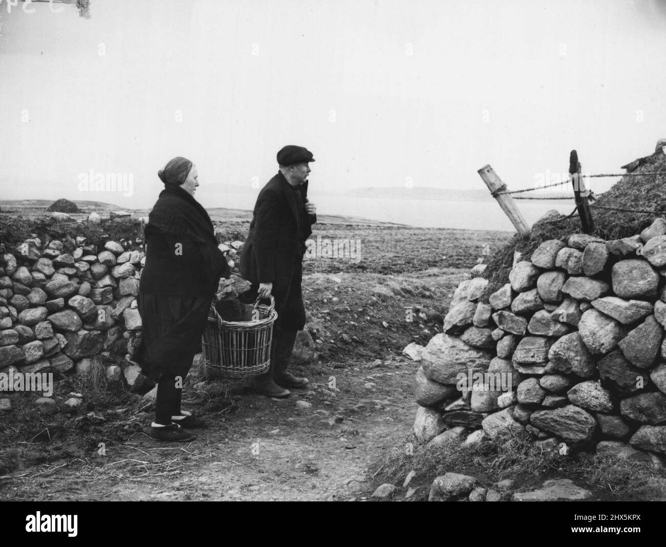 Scottish People - Types of People. August 30, 1951 Stock Photo - Alamy