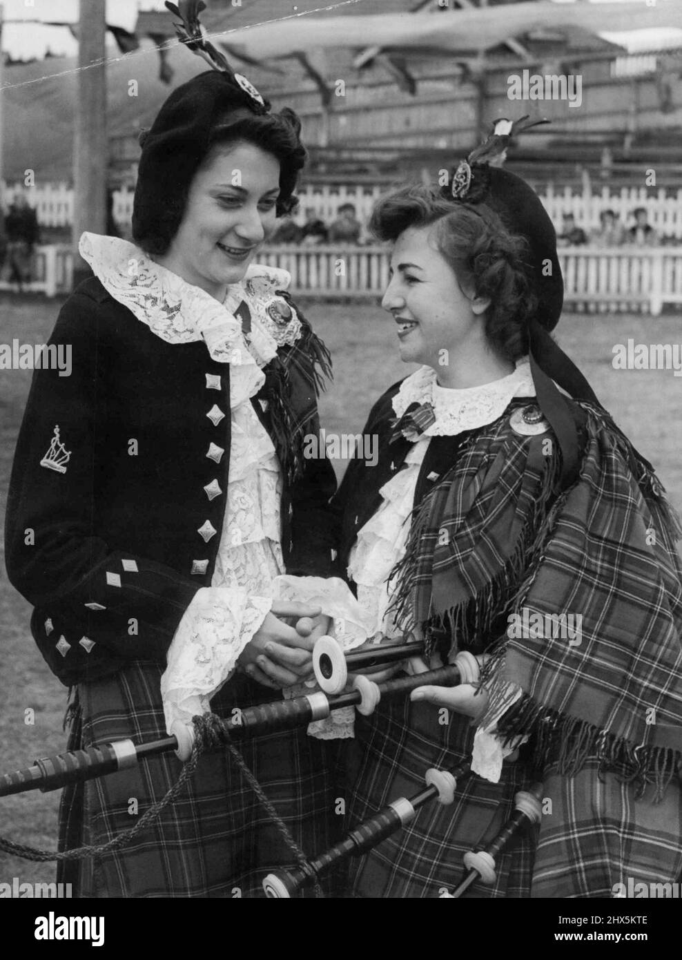 Scottish People - Types of People. September 22, 1948 Stock Photo - Alamy