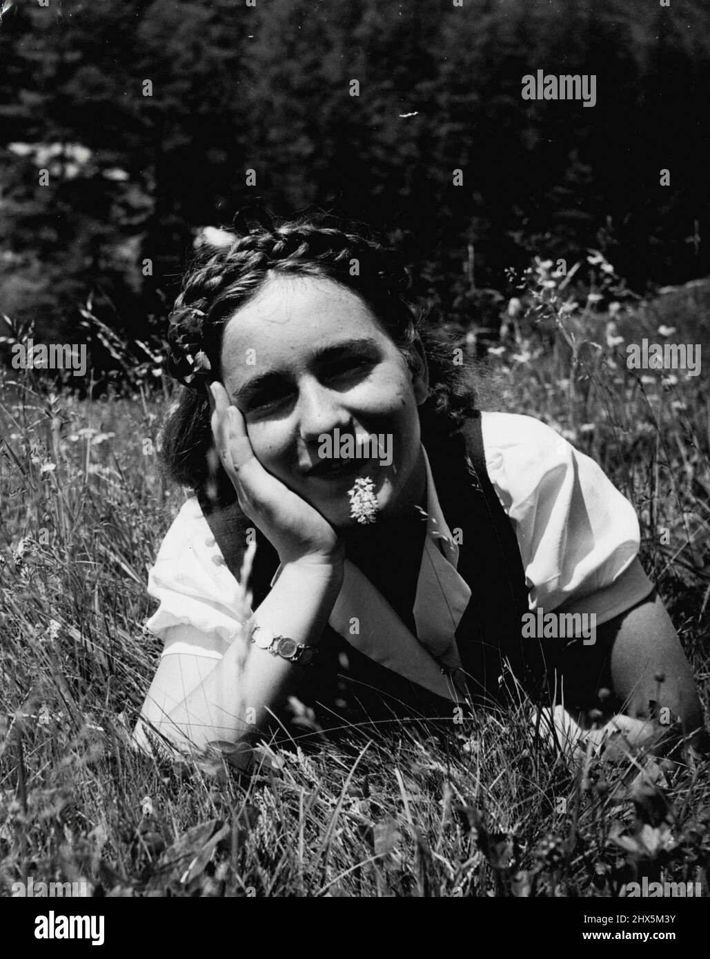 Pontresina: Life in the High Alps of Switzerland -- 15-year-old Ursula ...