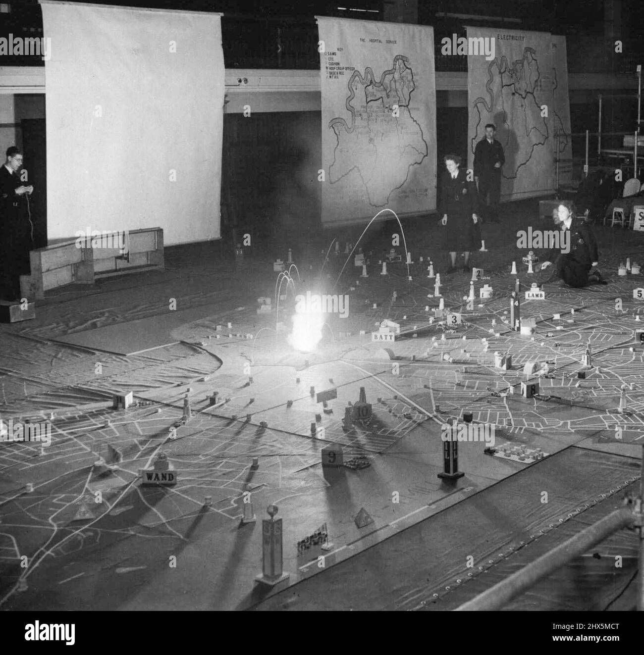 London Atom Bomb Exercise - ***** that might well illustrate the ...