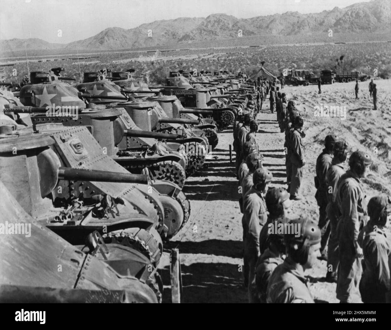 Tanks Train In United States "Little Libya" -- Ready to move out to ...