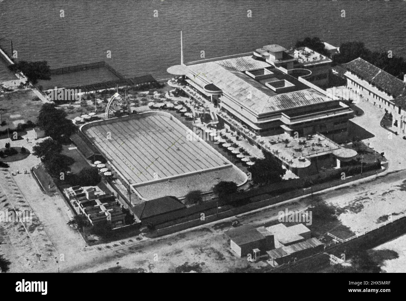 Singapore Swimming Club. October 14, 1940 Stock Photo - Alamy