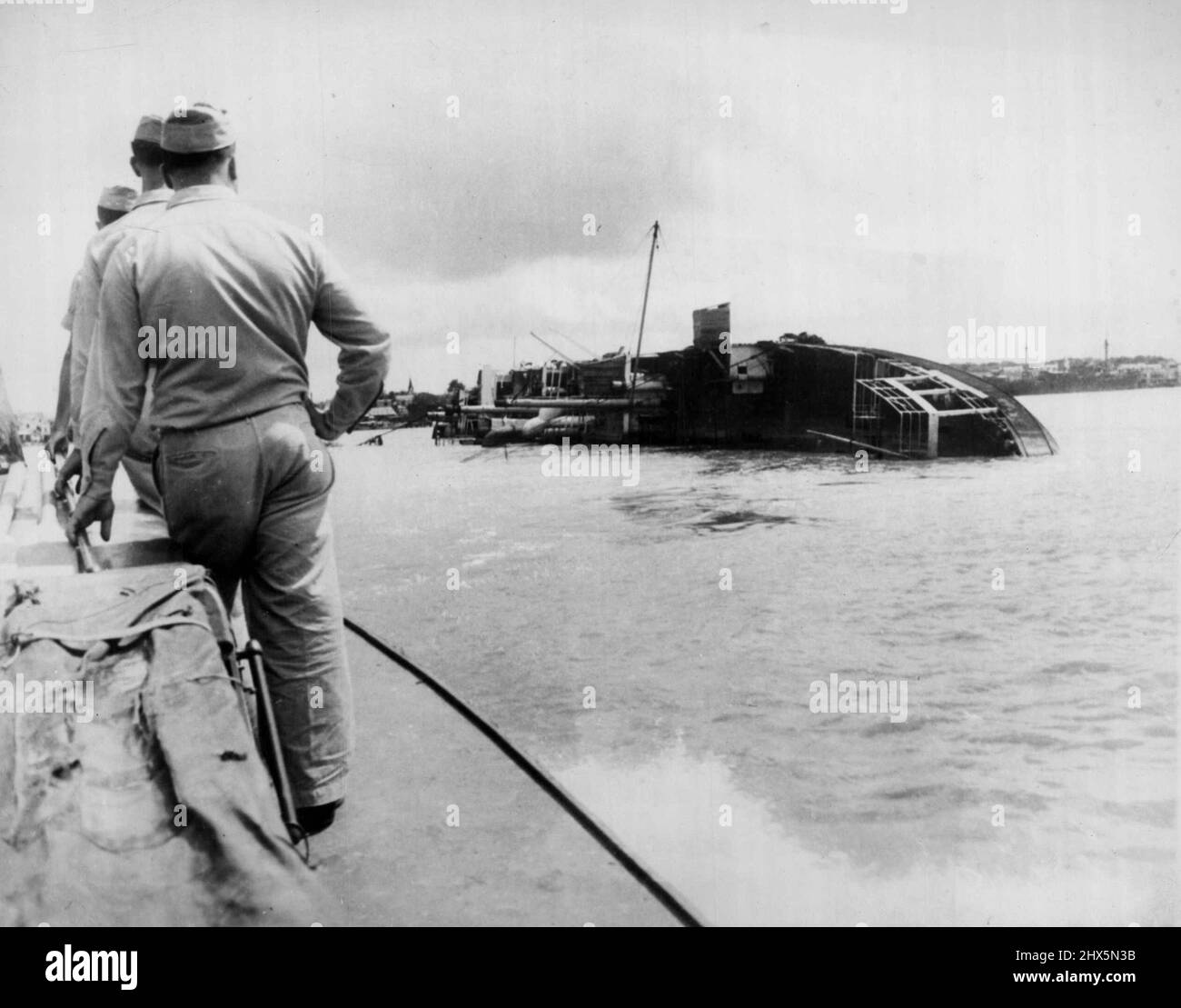 Dutch freighter Black and White Stock Photos & Images - Alamy