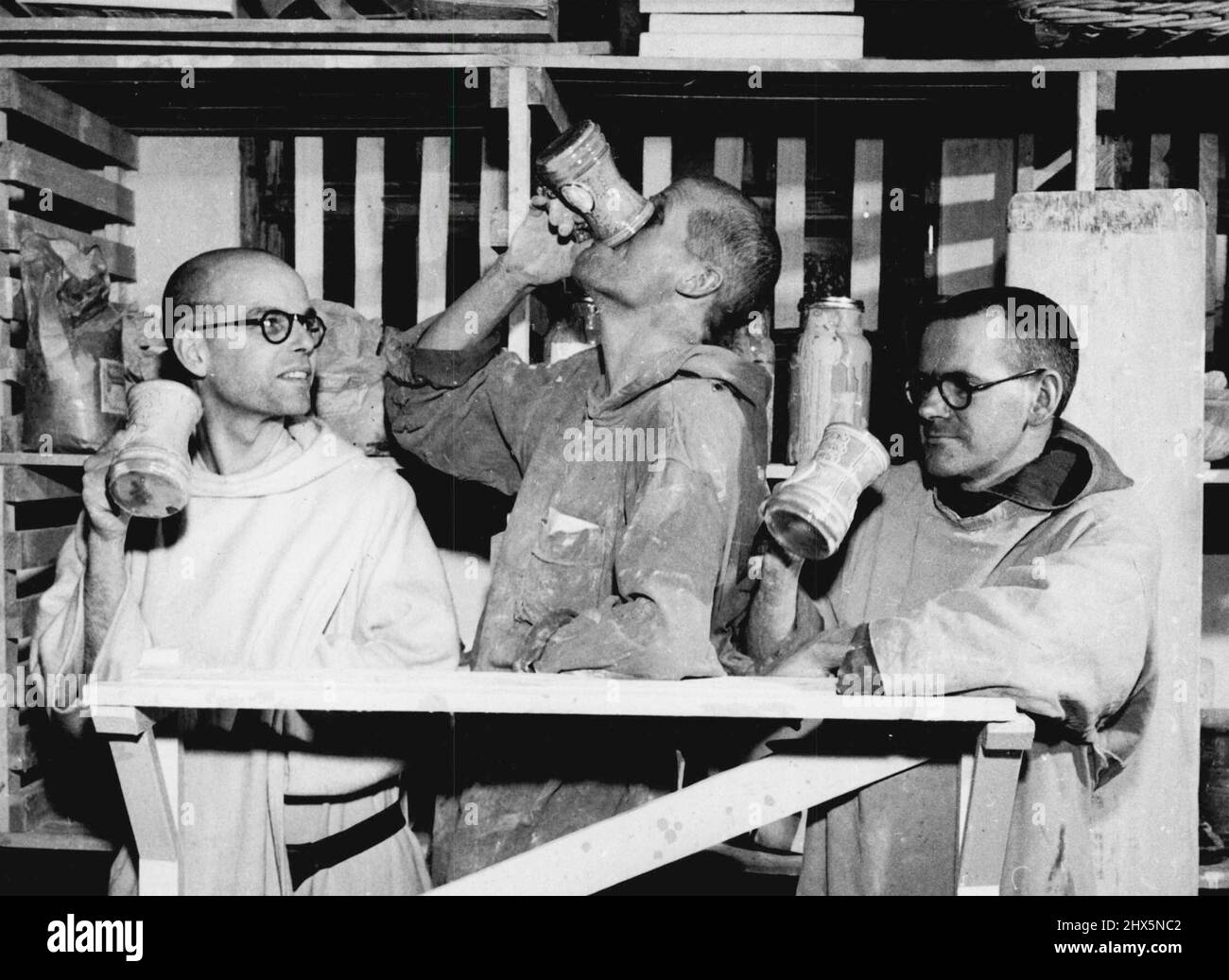 The toast is; "A long and happy reign to her Majesty," and the jolly ...