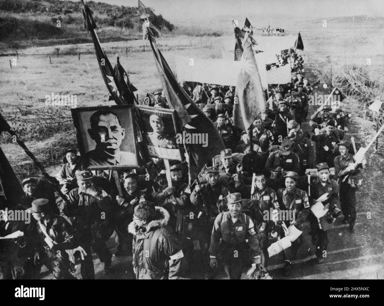 Anti-Communists Chinese Pows Freed -- The anti-Communist Chinese ...