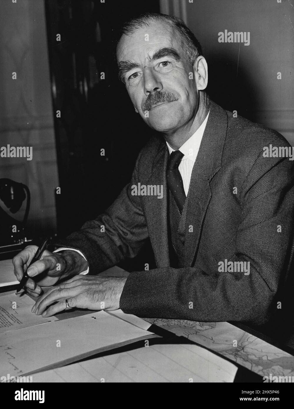 New Chairman For British Transport Commission -- General Sir Brian ...