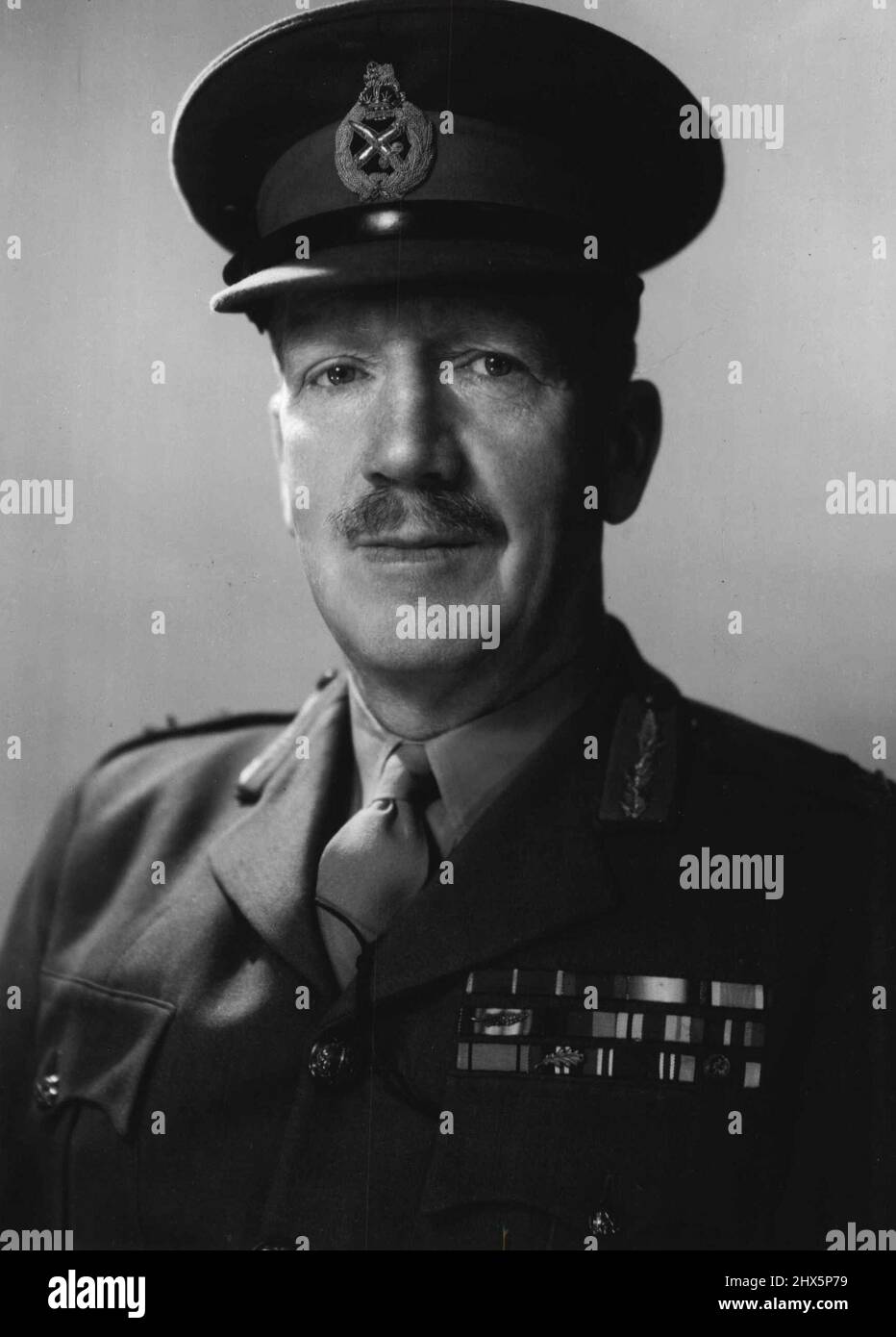 The latest official portrait of Lieut General H.C.H. Robertson, CBE ...