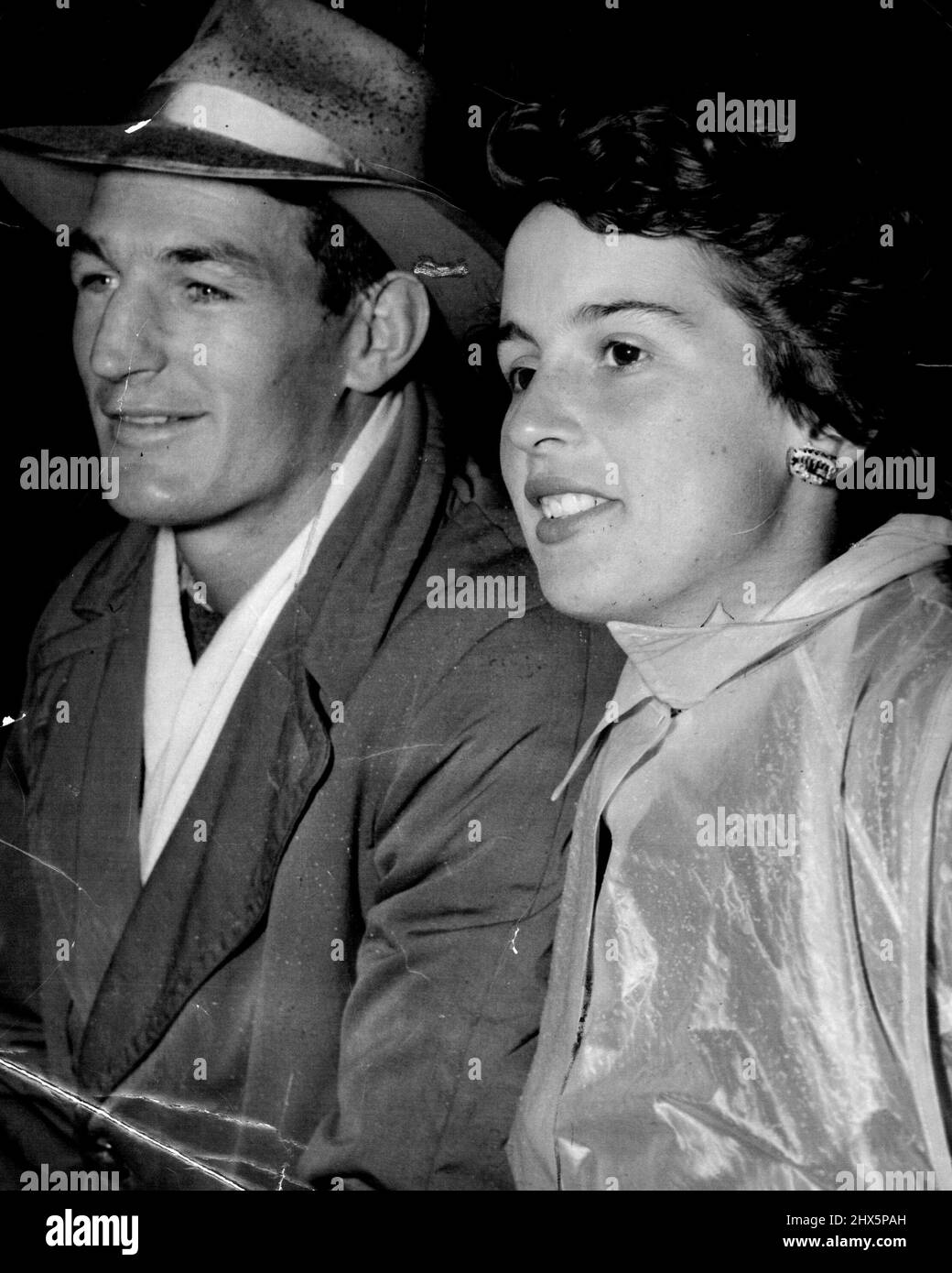 St. George Rugby League second - row forward Norm Provan and his wife ...